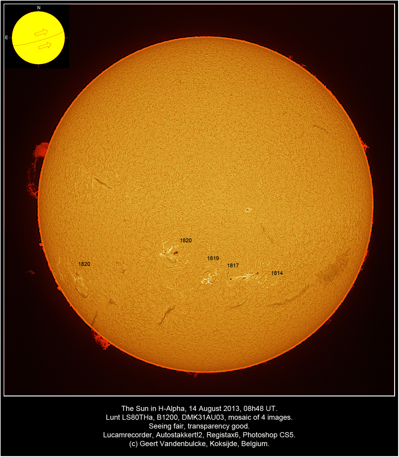 Sun 14 August 2013